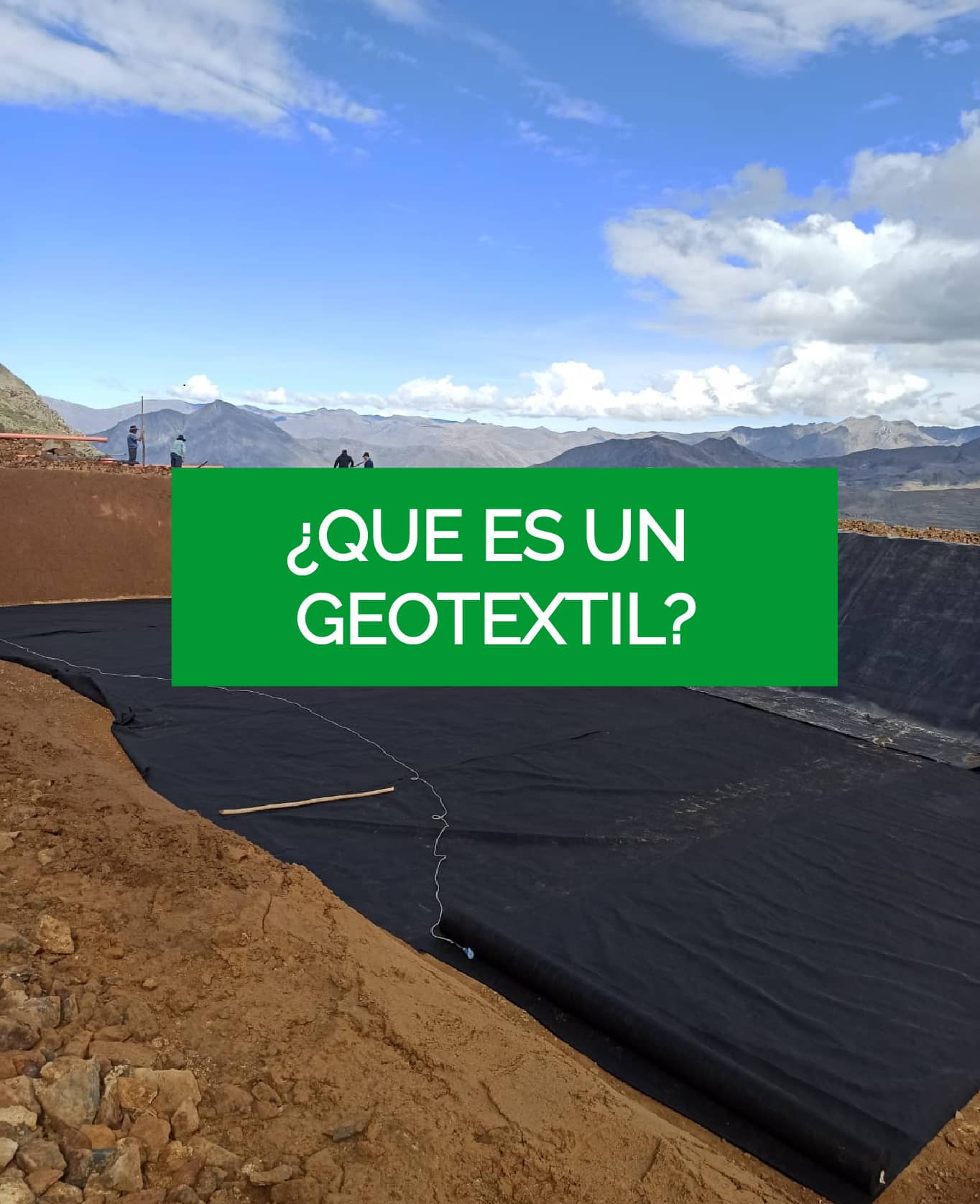 ¿Qué es un Geotextil?